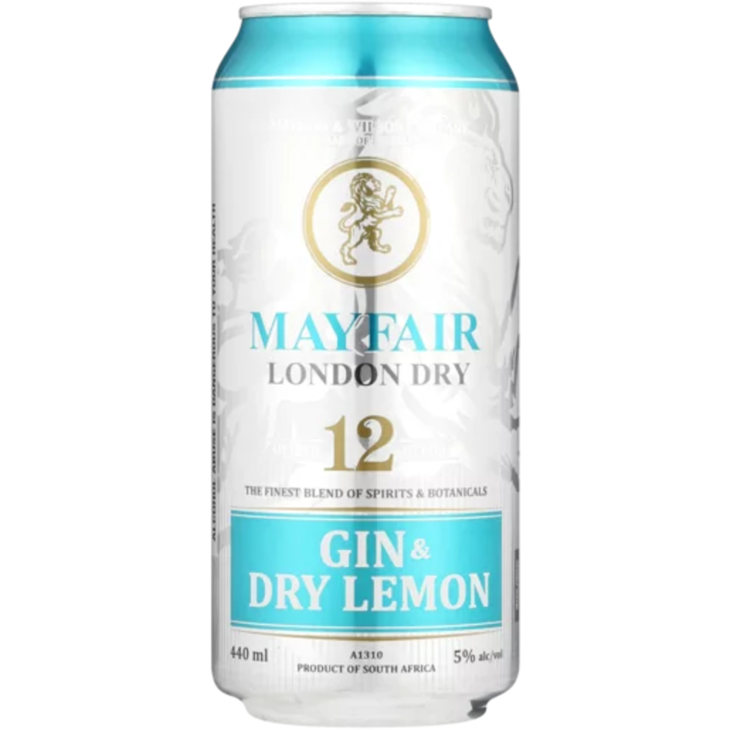 Mayfair Gin & Dry Lemon Cider 440ml | Agrimark