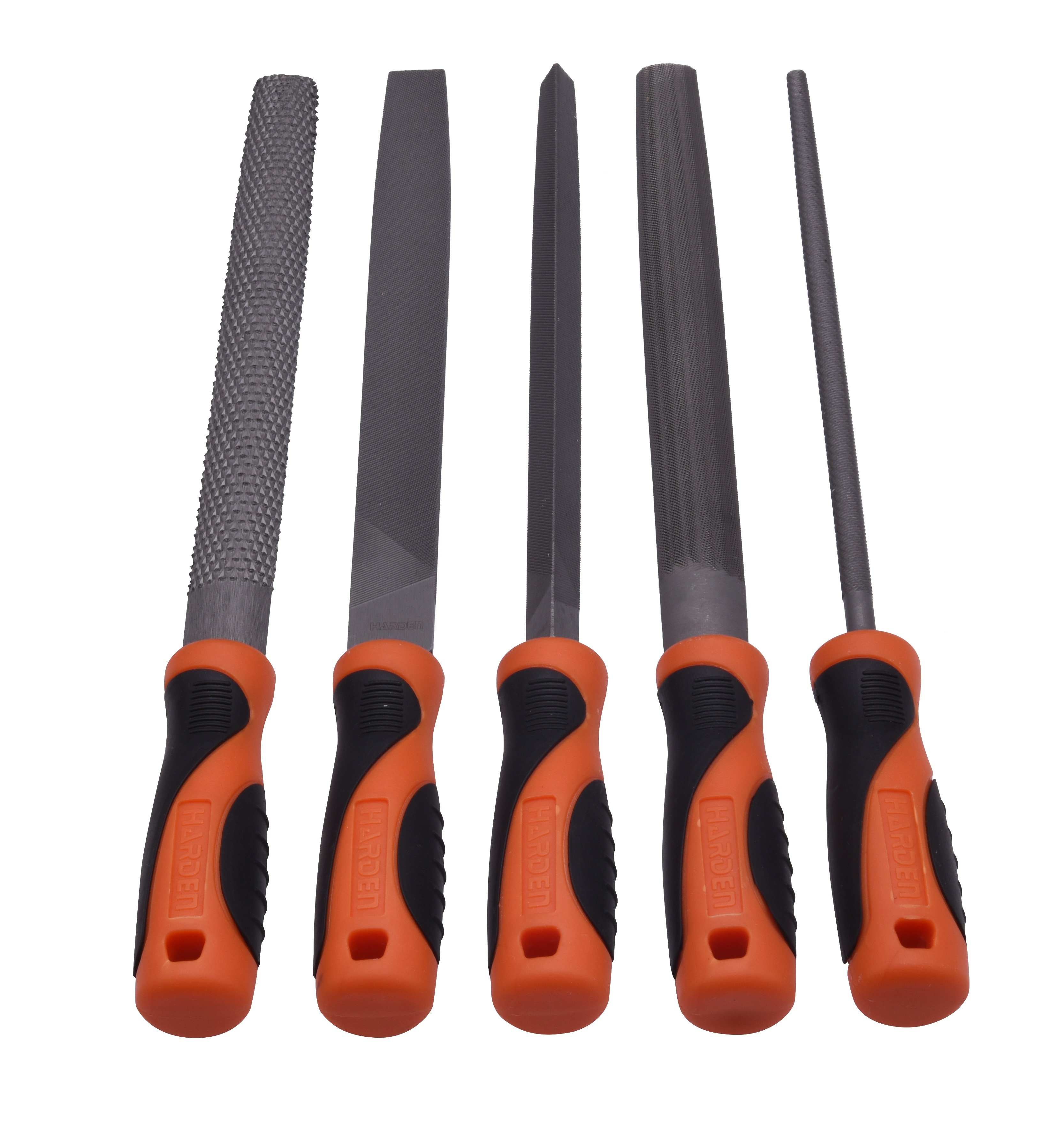 Harden File Set 5pcs 8inch 200mm | Agrimark