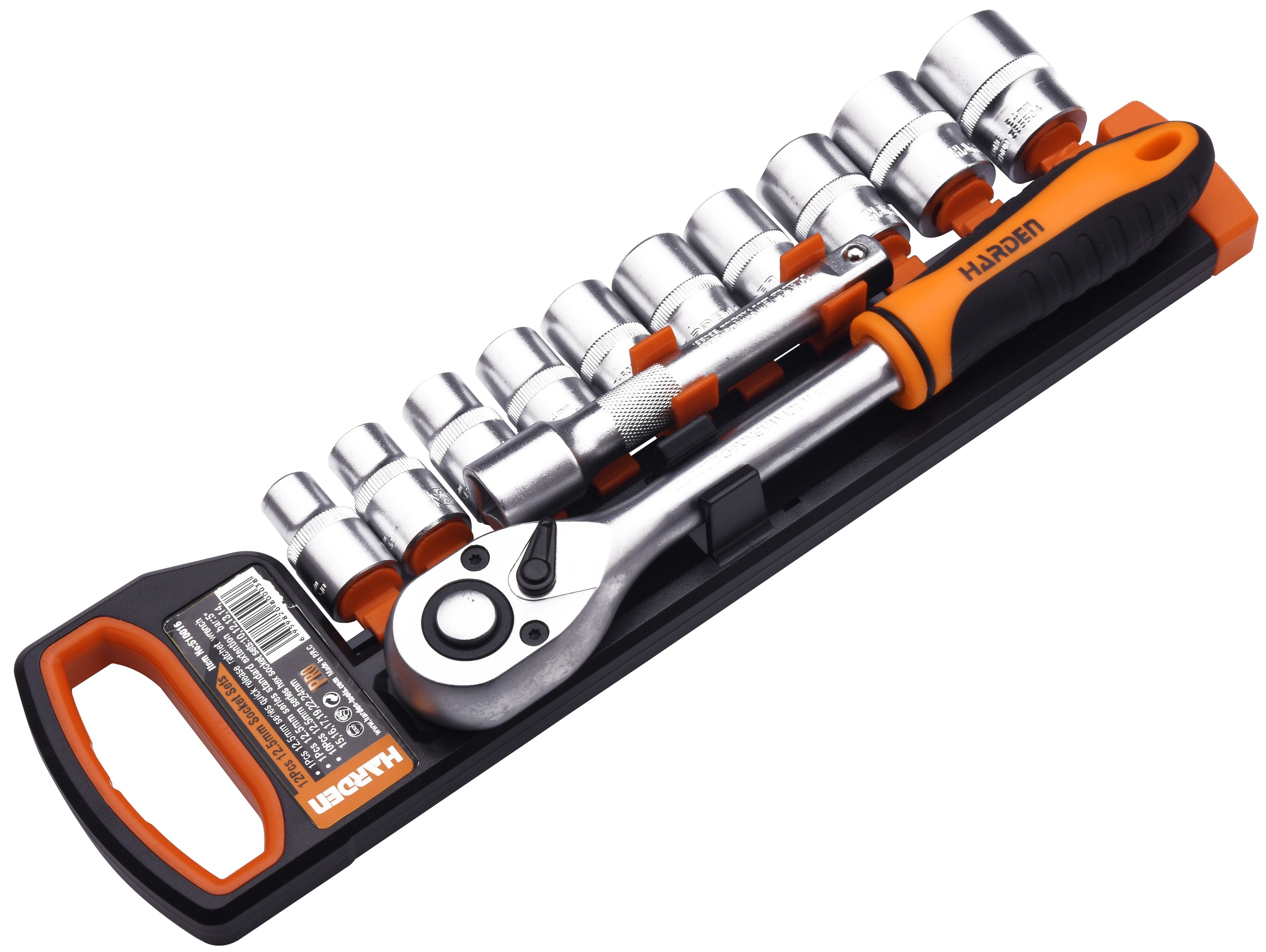 Harden Socket Set 1/2in 12pcs | Agrimark