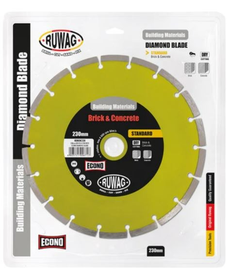 Ruwag Cut Disc 115 Diamond Brick & Con | Agrimark