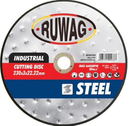 Ruwag Disc S/s Steel Abrasive 115mm P/5 | Agrimark