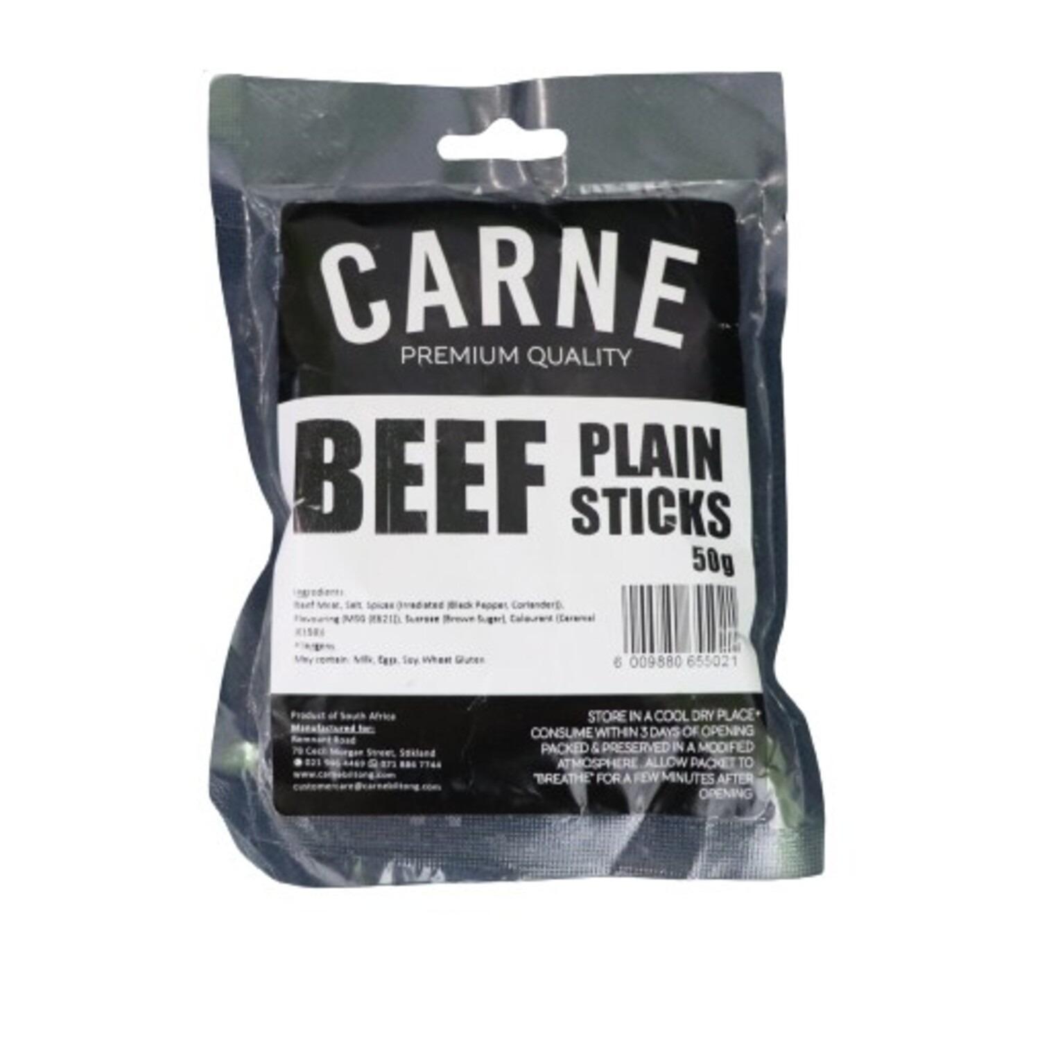 Carne Beef Snapsticks Plain 50g | Agrimark