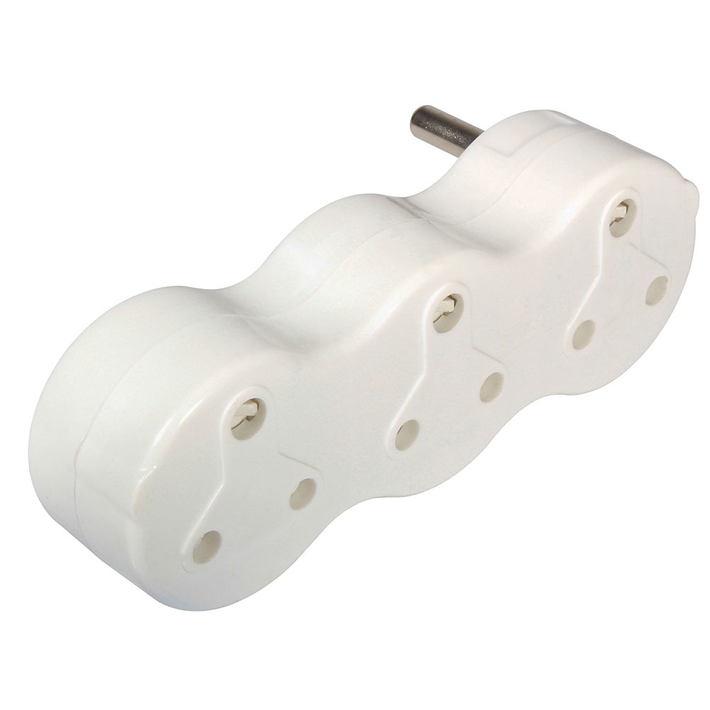 Eurolux Adaptor Sga 3 Way 3x16a Plug | Agrimark