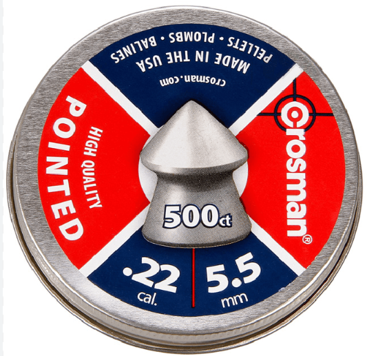Crosman Pellets Pointed 5.5mm | Agrimark