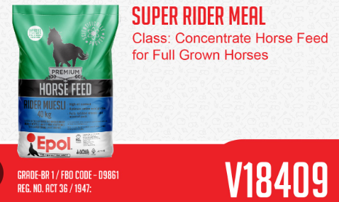 Epol Super Rider Meal 40kg | Agrimark