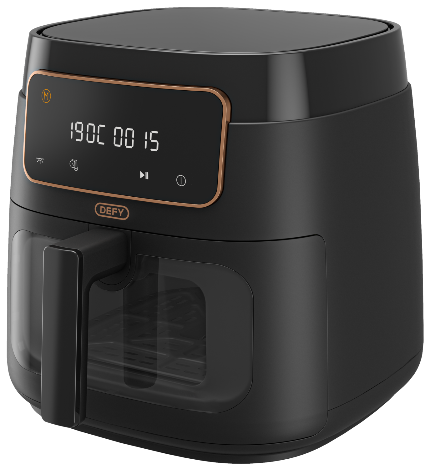 Defy Airfryer 7.6L Digital Black 1750W | Agrimark