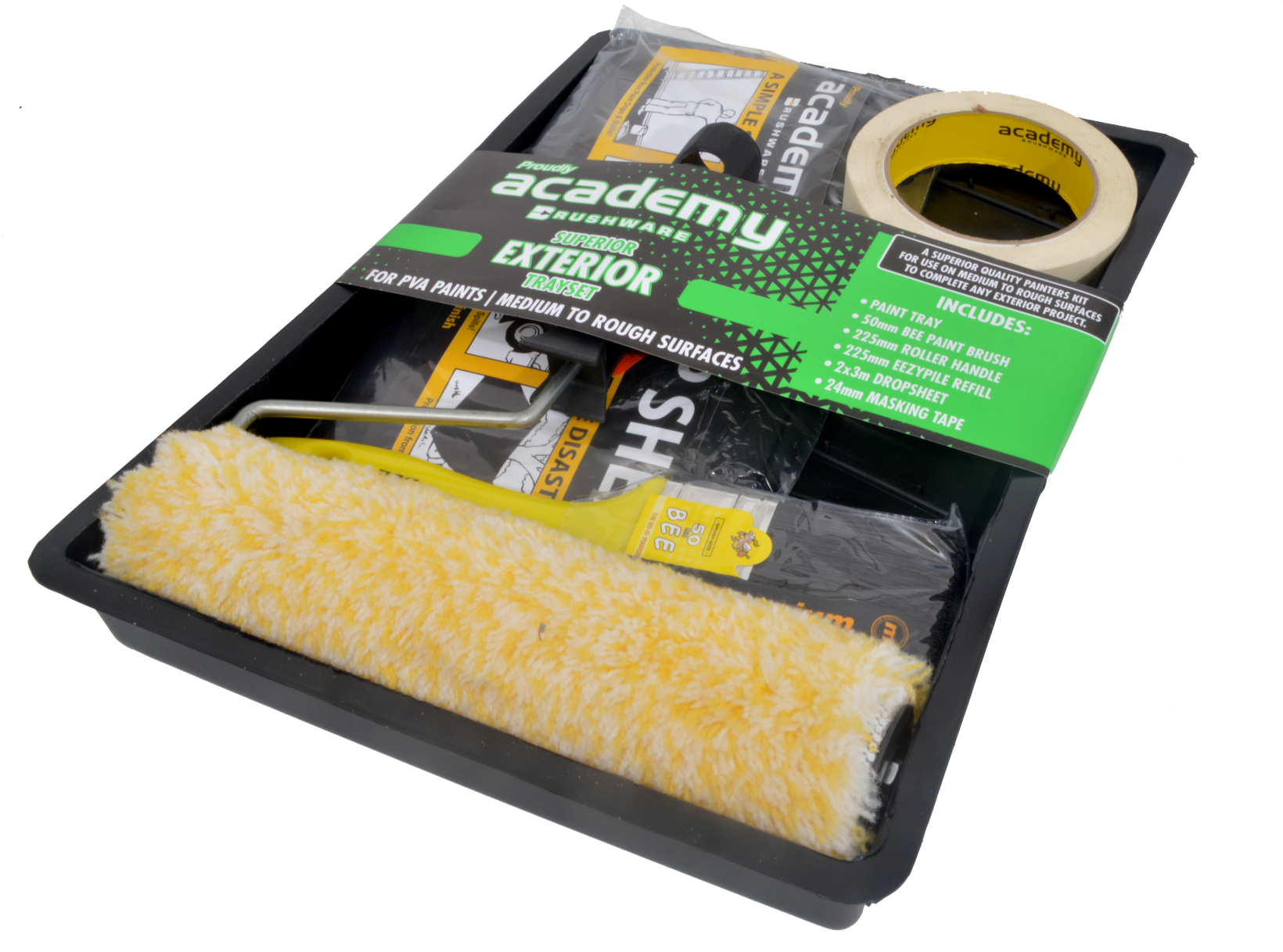 Academy Exterior Paint Roller Combo Set | Agrimark