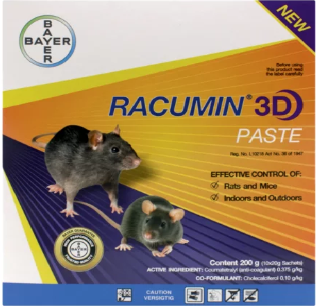 Bayer Racumin Paste 3d 200g | Agrimark