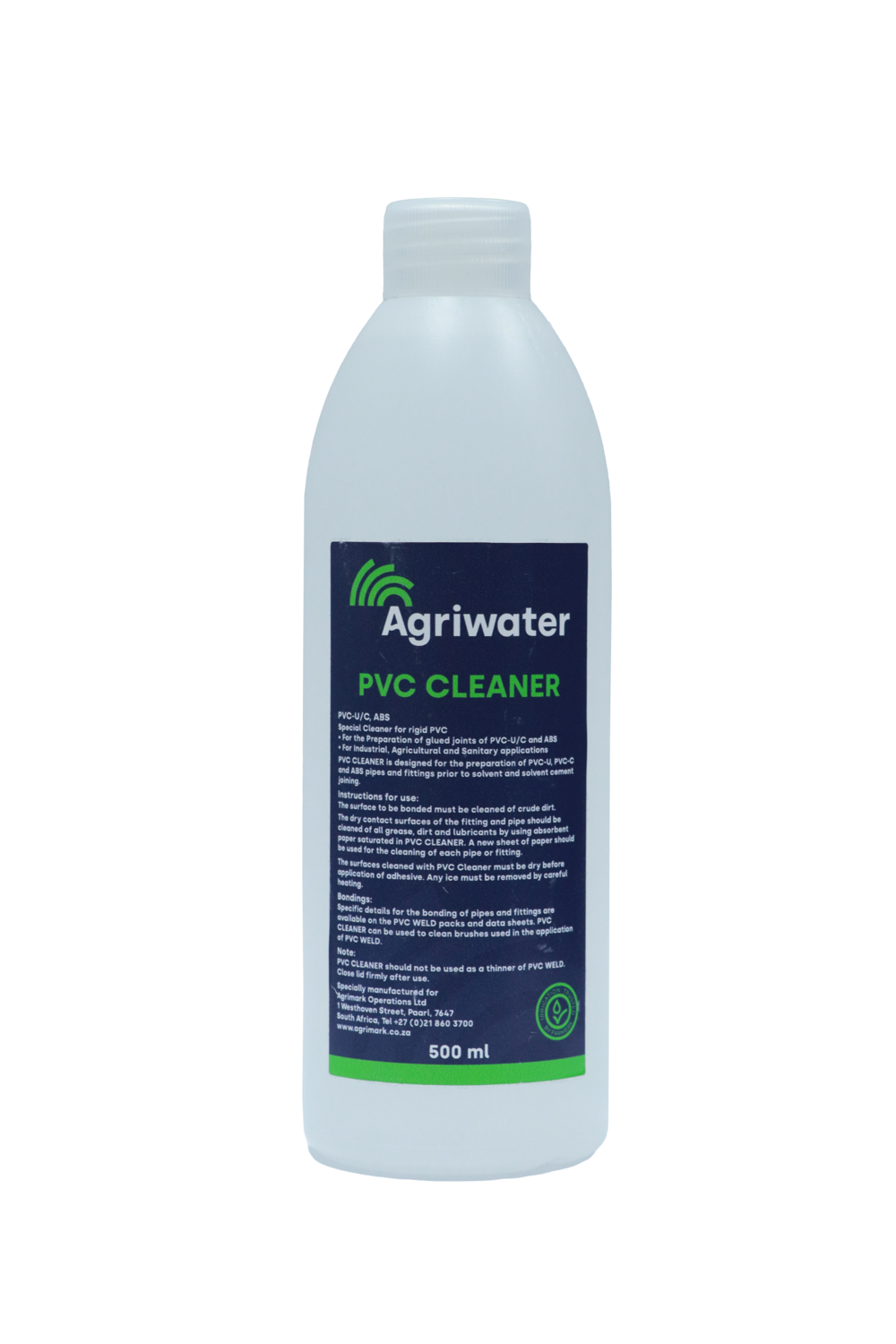 Agriwater PVC Cleaning Fluid 500ml | Agrimark