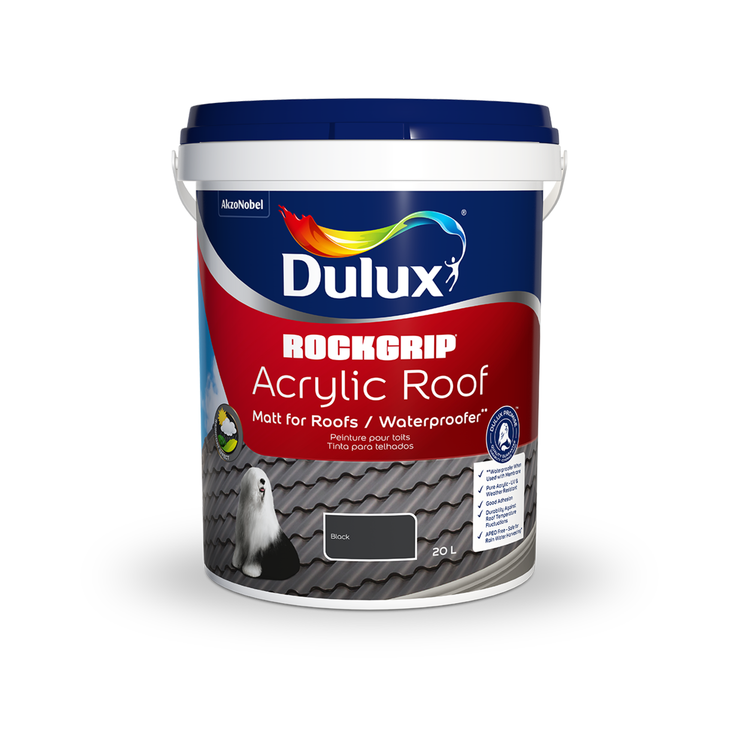 Dulux Rockgrip Acrylic Roof Paint | Agrimark