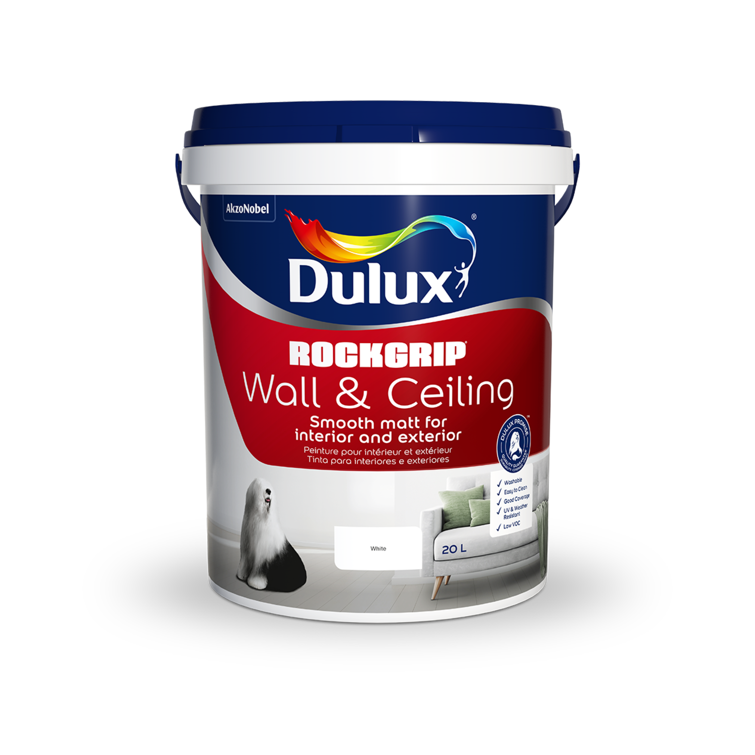 Dulux Rockgrip Wall & Ceiling | Agrimark