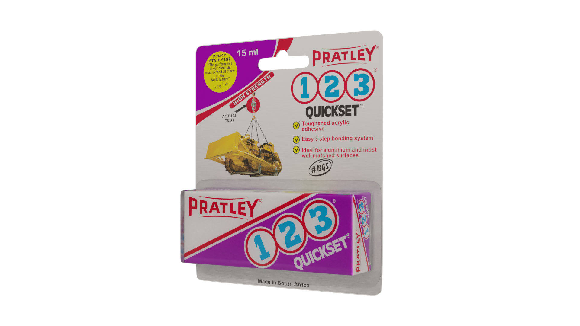 Pratley Quick Set 1-2-3 15ml | Agrimark