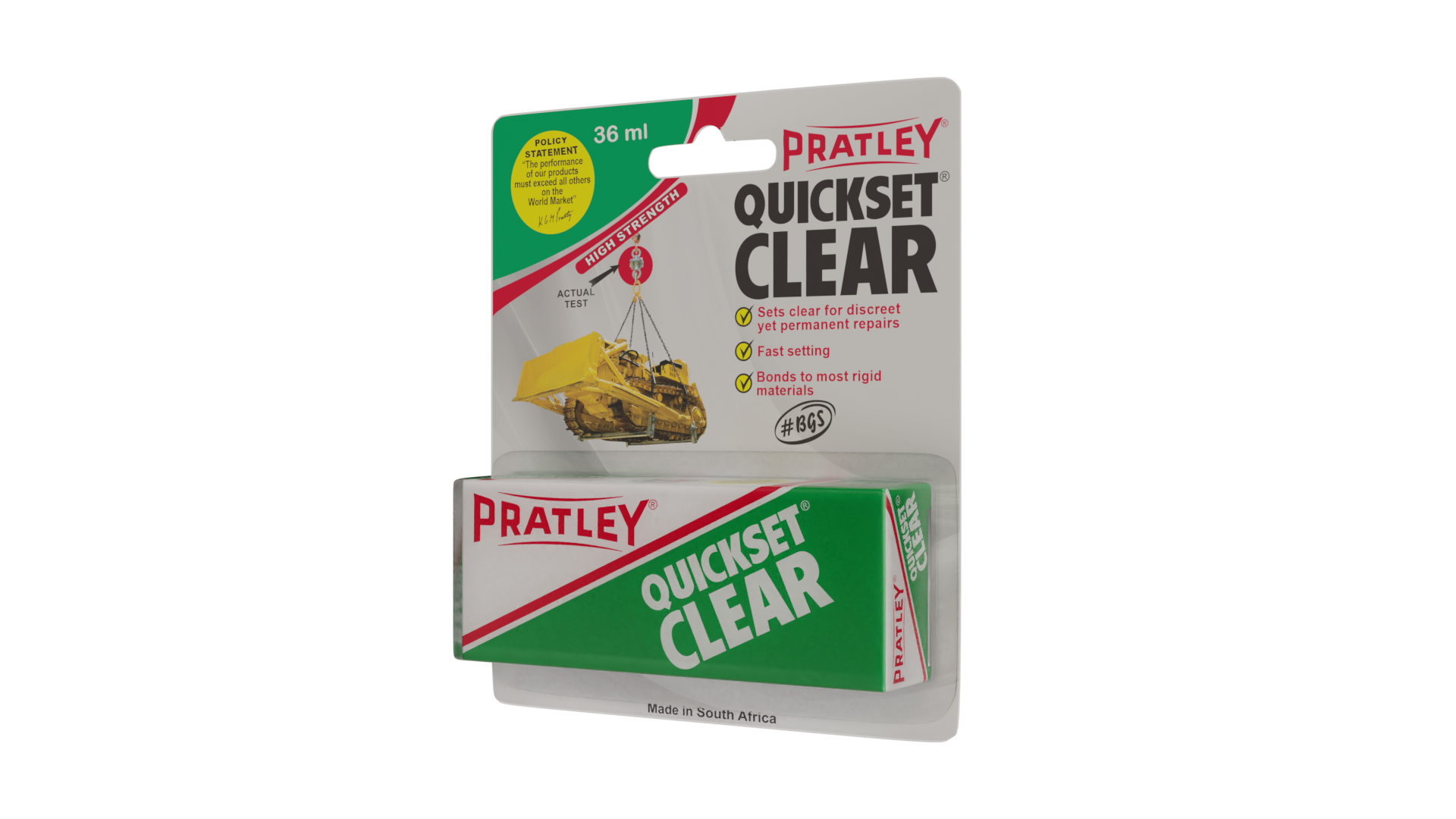 Pratley Quick Set Clear 40ml | Agrimark