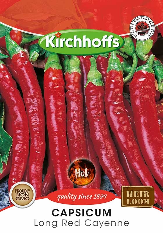 Kirchhoffs Capsicum Long Red Cayennne | Agrimark