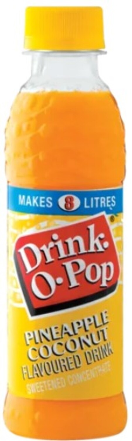 Drink-o-pop Pineapple/coconut 200ml | Agrimark