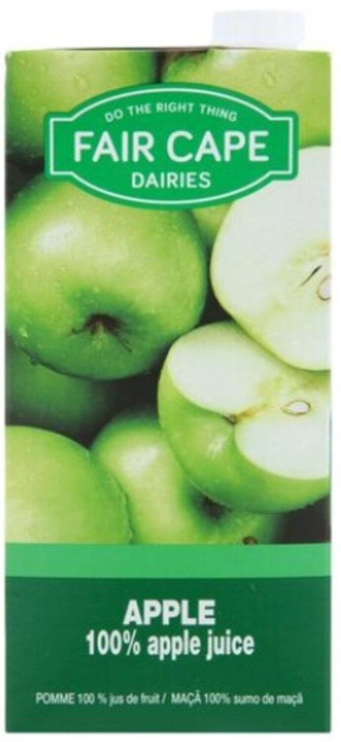 Fair Cape Fruit Juice 100% Apple 1l | Agrimark