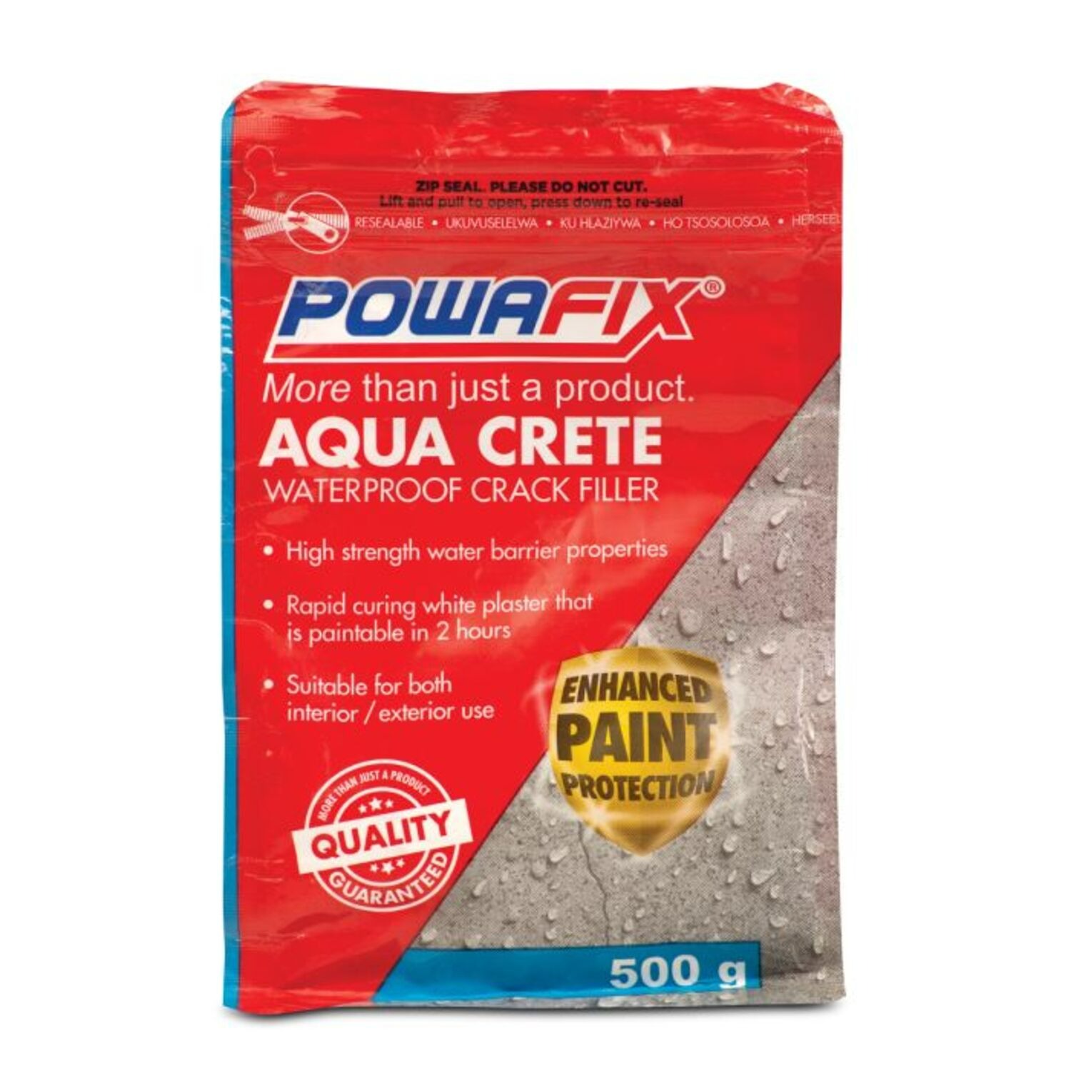 Powafix Aqua Crete Crack Filler 500g | Agrimark