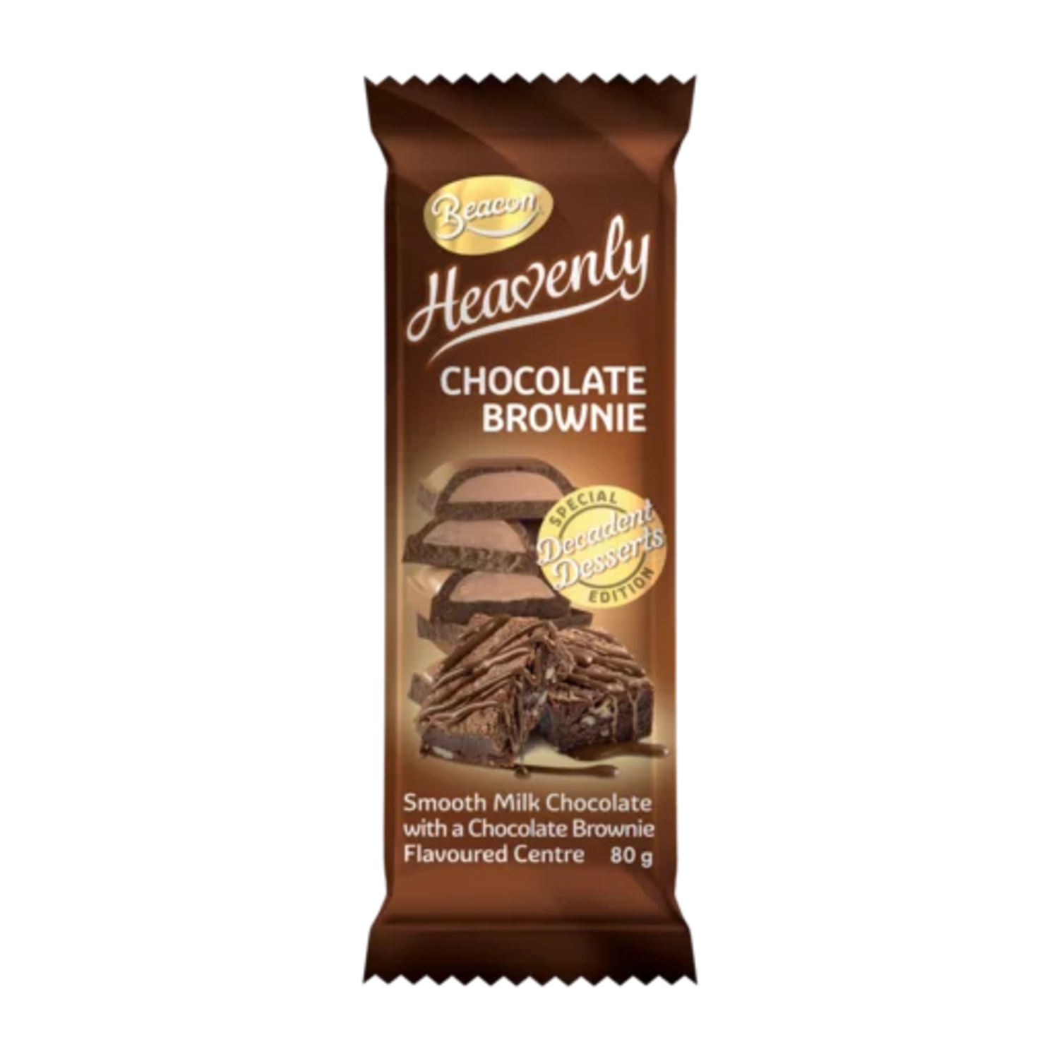 Beacon Heavenly Chocolate Brownie Slab 80g | Agrimark