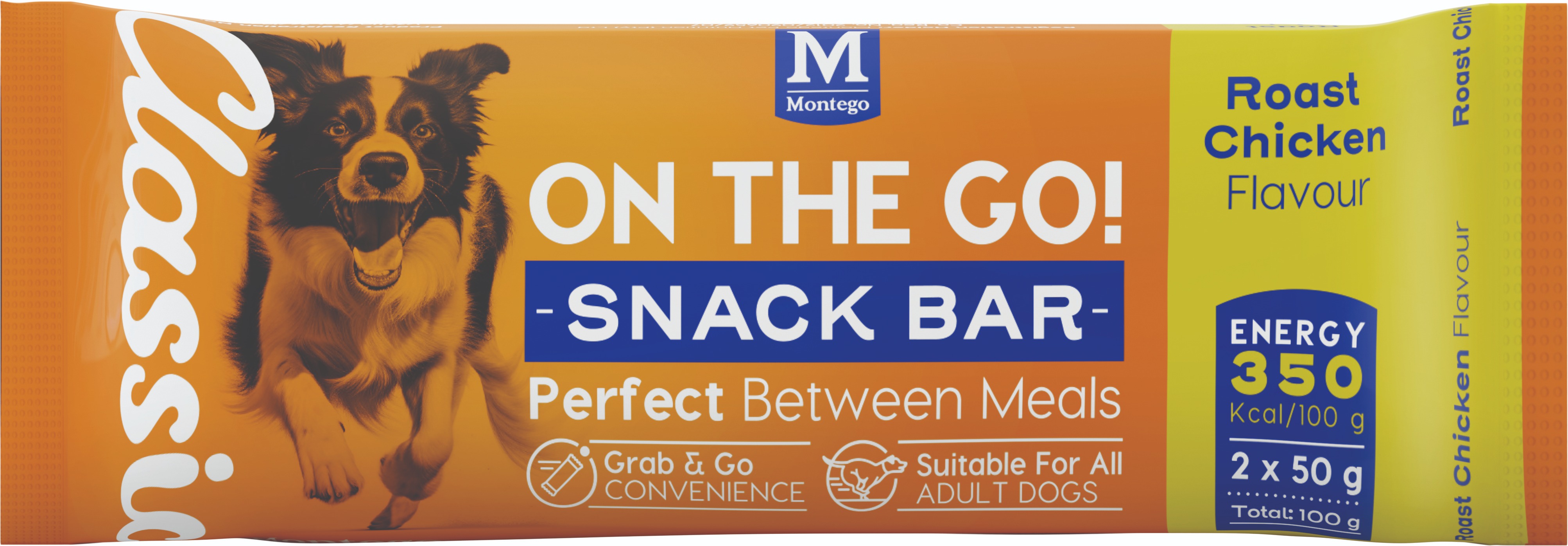 Montego On The Go Snack Bar Chicken 100g | Agrimark