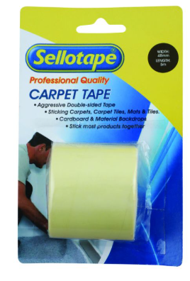 Sellotape Carpet Tape 48mmx5m | Agrimark