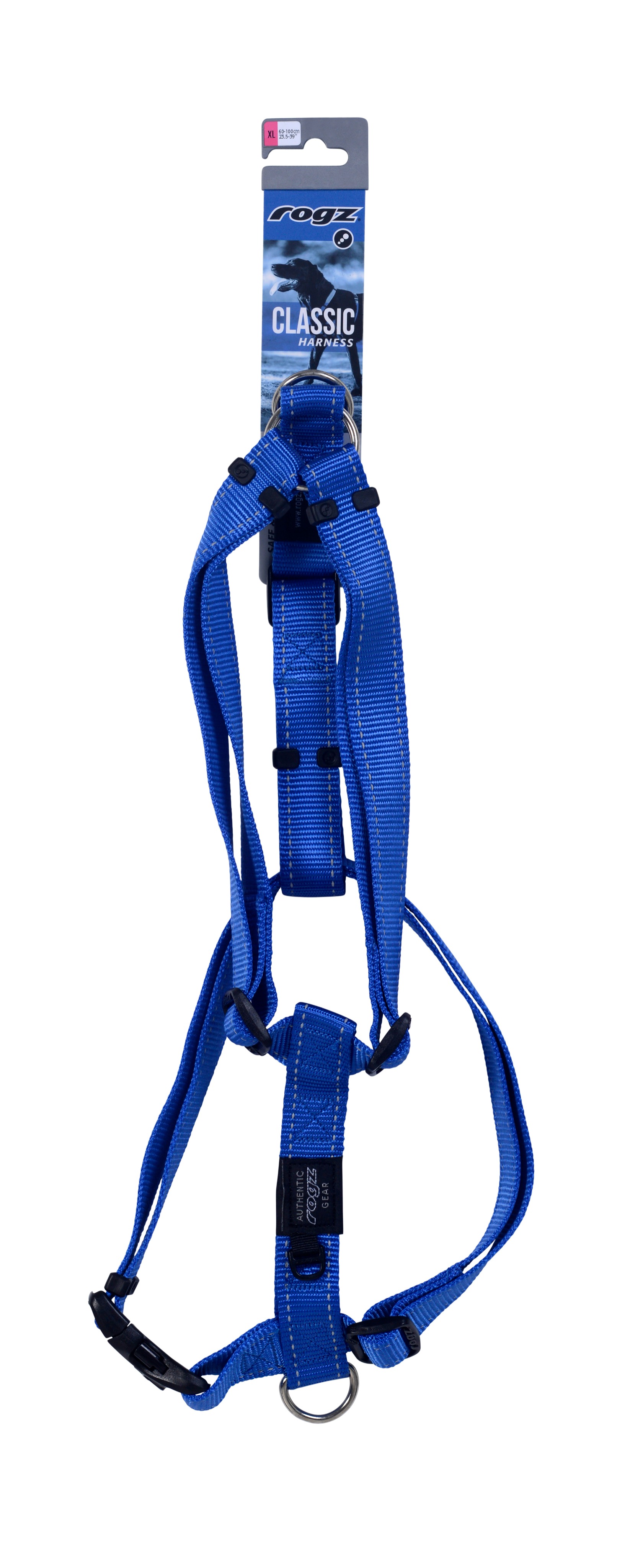 Rogz Utility Classic Harness Blue | Agrimark
