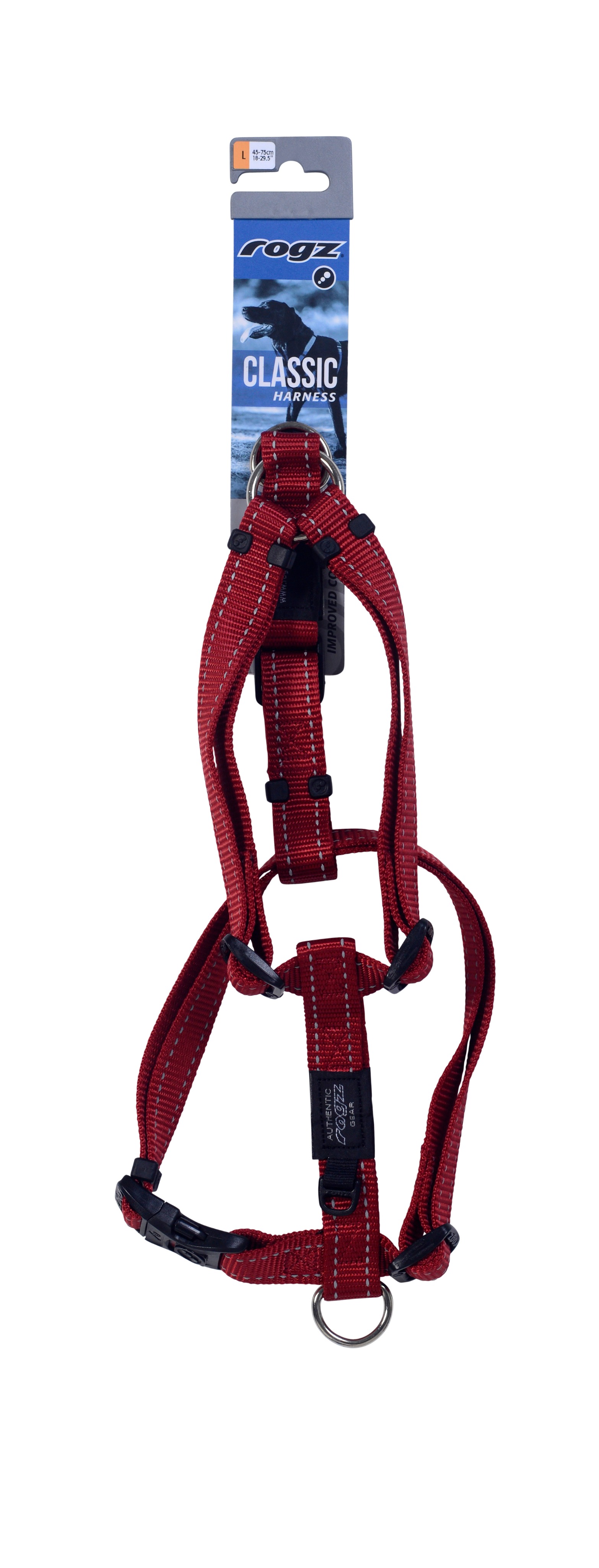 Rogz Utility Classic Harness Red | Agrimark