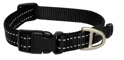 Rogz Utility Classic Collar Black | Agrimark
