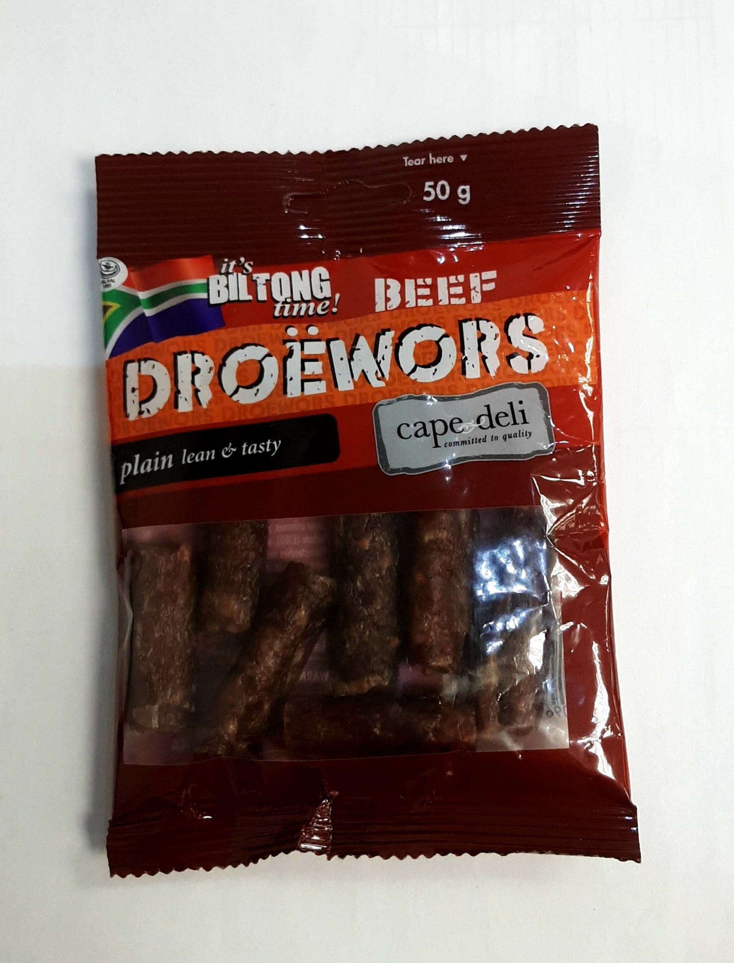 Cape Deli Beef Droewors Original 50g | Agrimark