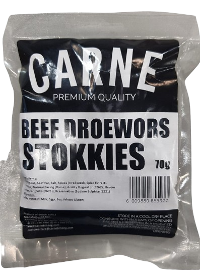 Carne Beef Stokkies 70g | Agrimark