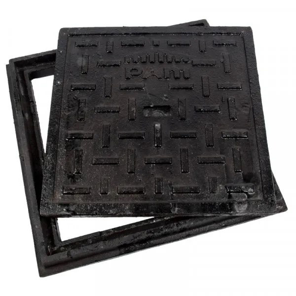 Incledon Manhole Grate&frame 380x380mm L/D | Agrimark
