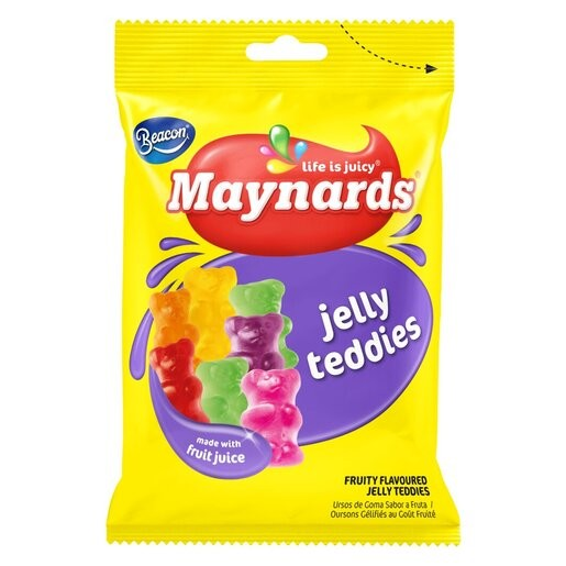 Beacon Maynards E/jelly Mini Teddie 60g | Agrimark