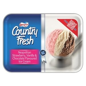 Country Fresh Neapolitan Ice Cream 1.8l | Agrimark