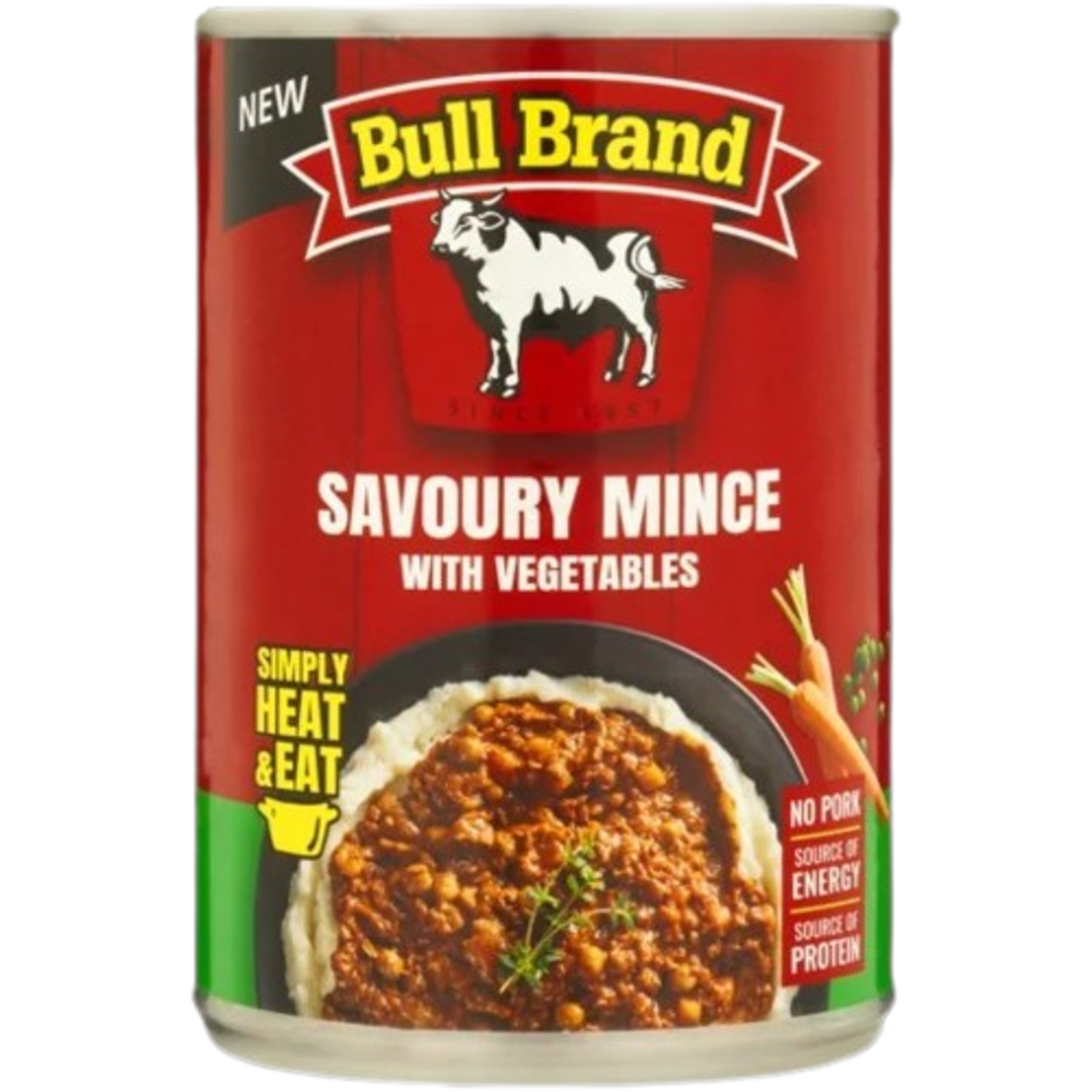 Bull Brand Savoury Mince With Veg 400g | Agrimark