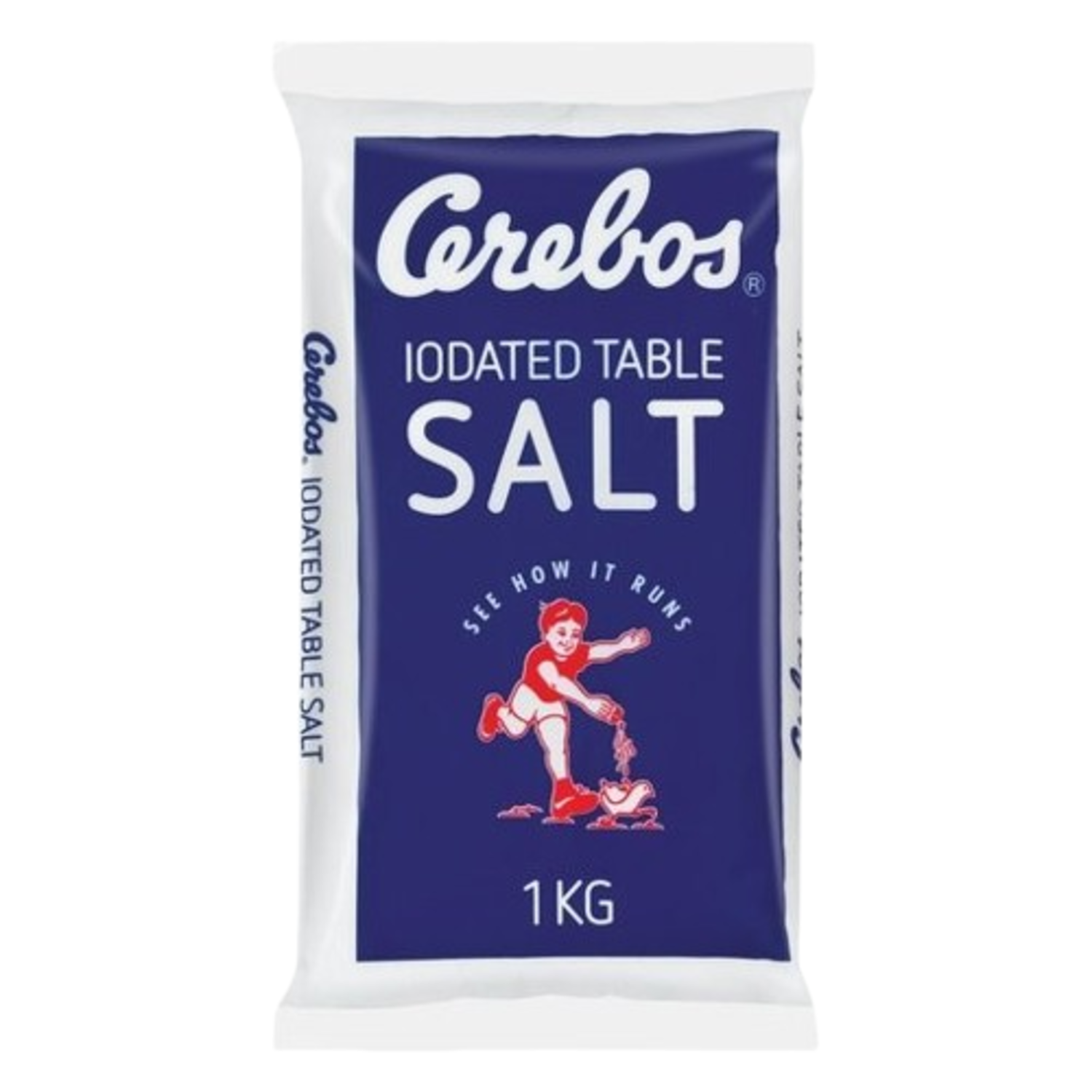 Cerebos Salt Iodated Table Poly 500g x 40 | Agrimark