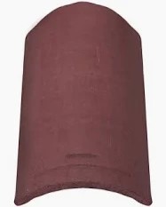 Bmi Ridge Tile DoubleRoman Red 4.5kg | Agrimark