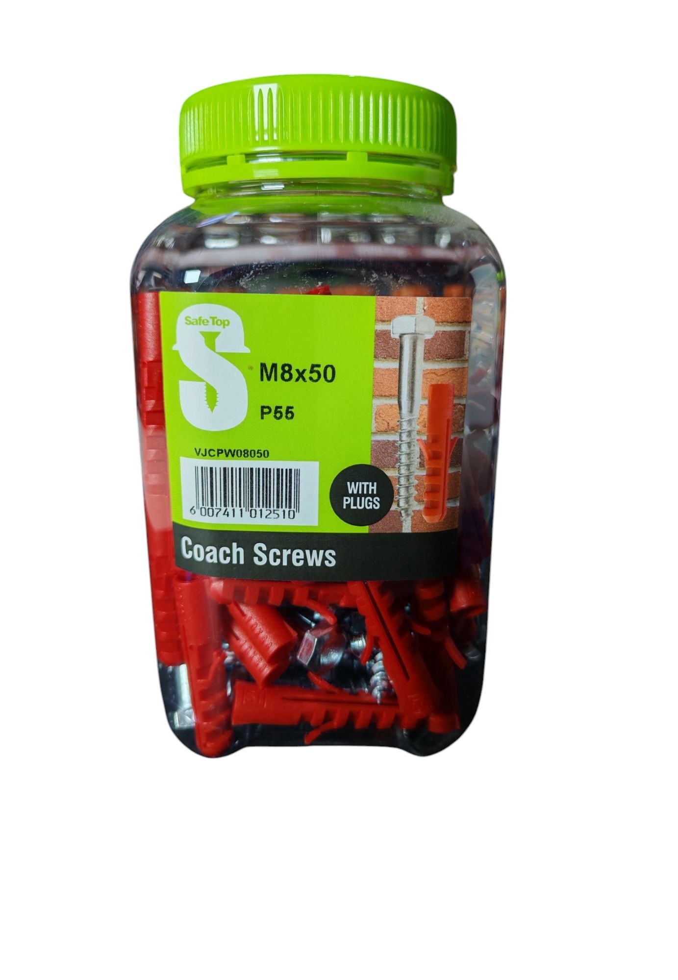 ST Coach Screws & Plugs M8 | Agrimark