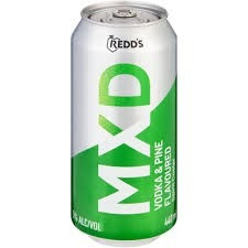 Redds Mxd Can Vodka & Pine 440ml | Agrimark