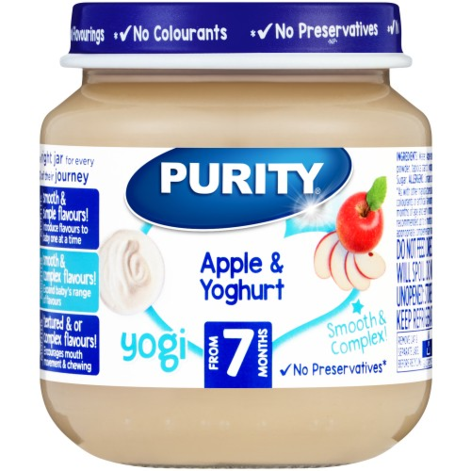 Purity 2 Apple Yoghurt 125ml | Agrimark