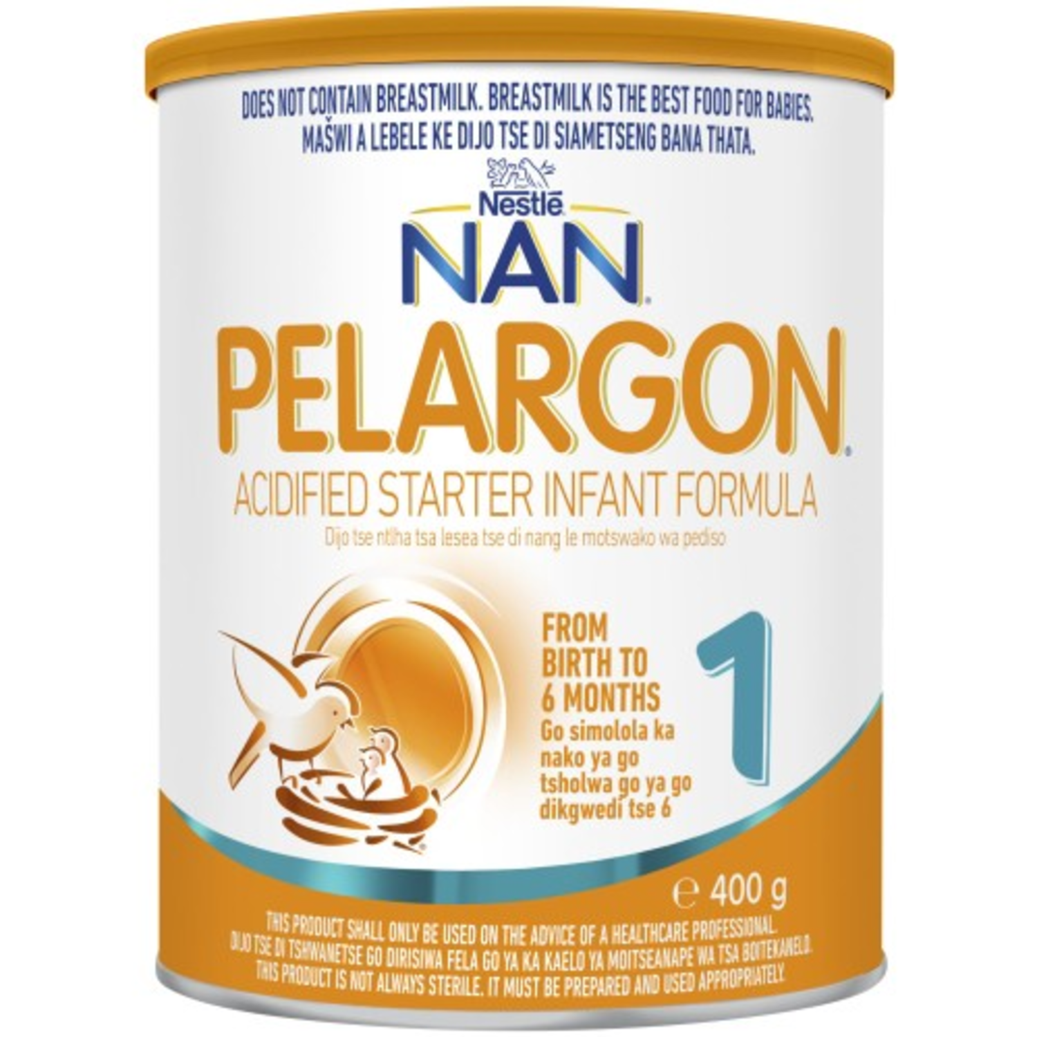 Nestle Nan Pelargon Stage 1 400g | Agrimark
