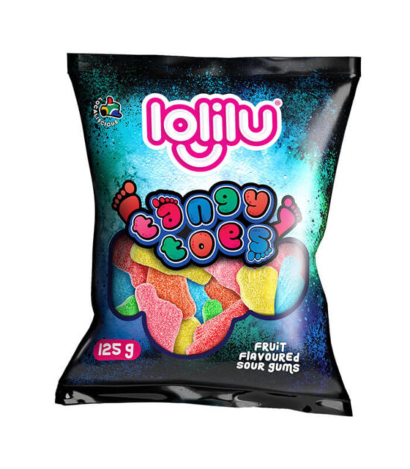 Gordon Sweets Lolilu Tangy Toes 125g | Agrimark