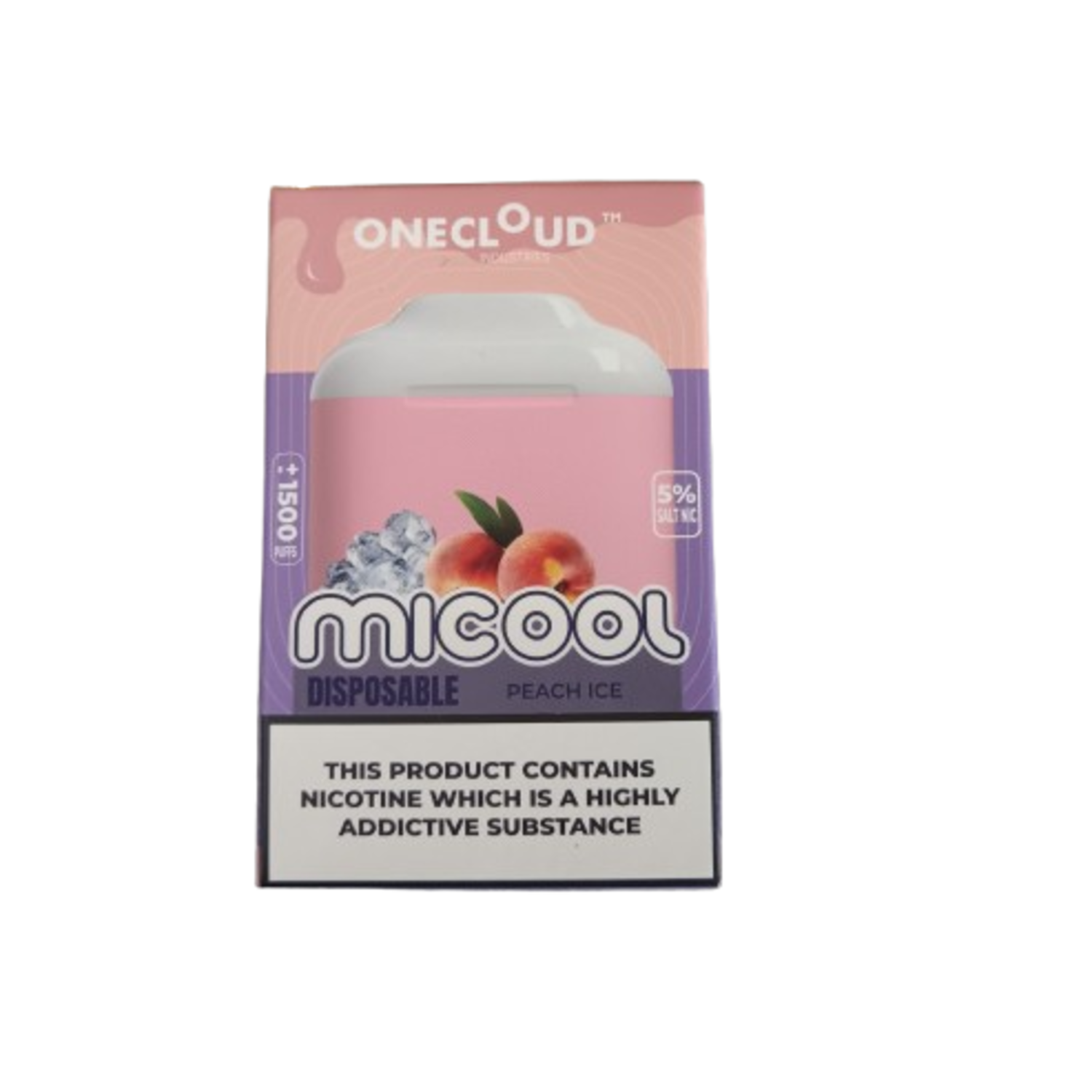 Onecloud Micool Peach Pink 3ml | Agrimark