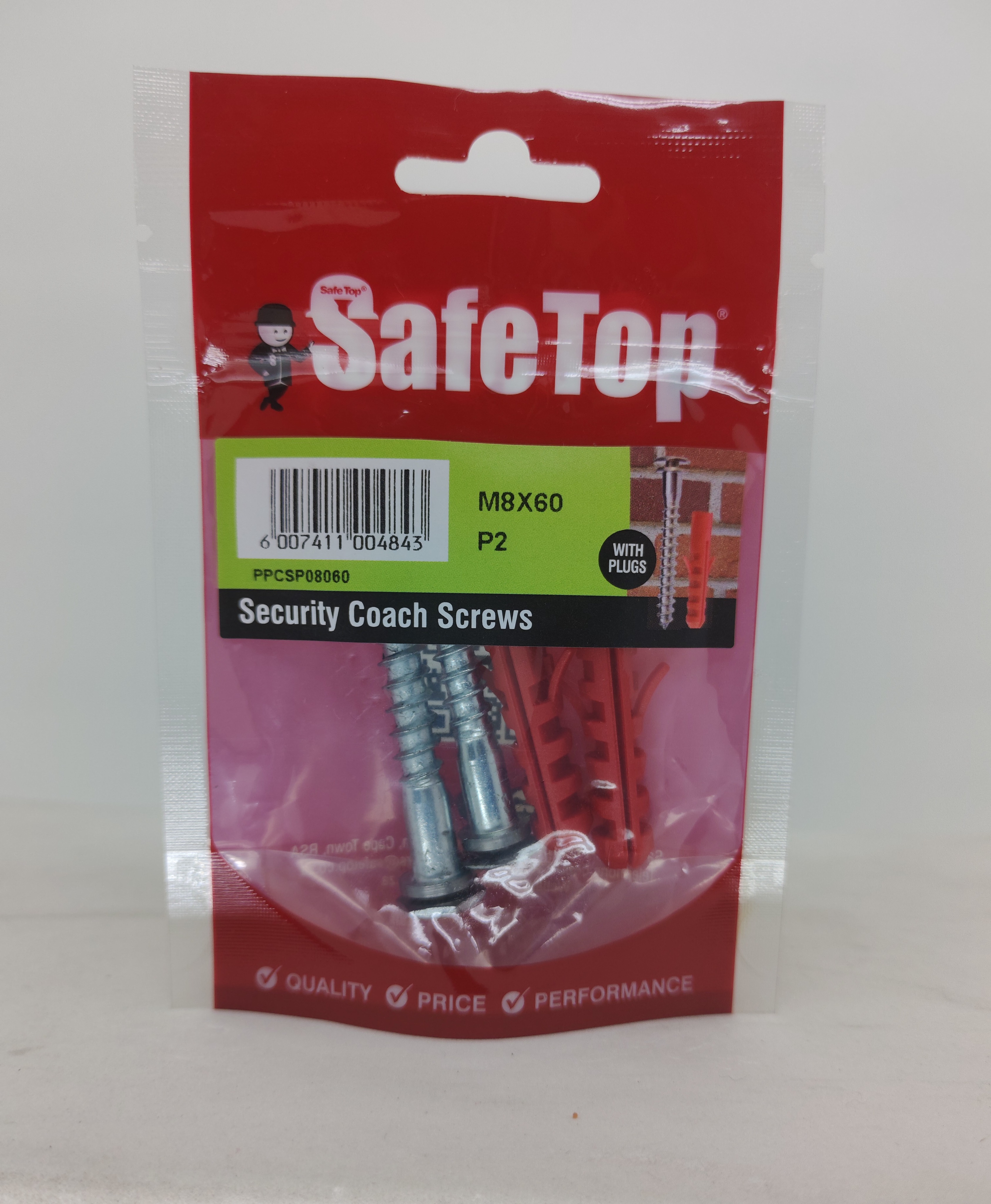 ST Security Coach Screws & Plugs | Agrimark