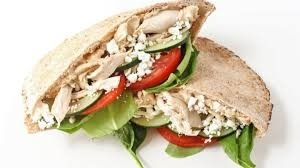 Houtkewer Chicken And Salad Pita Sandwich Each | Agrimark
