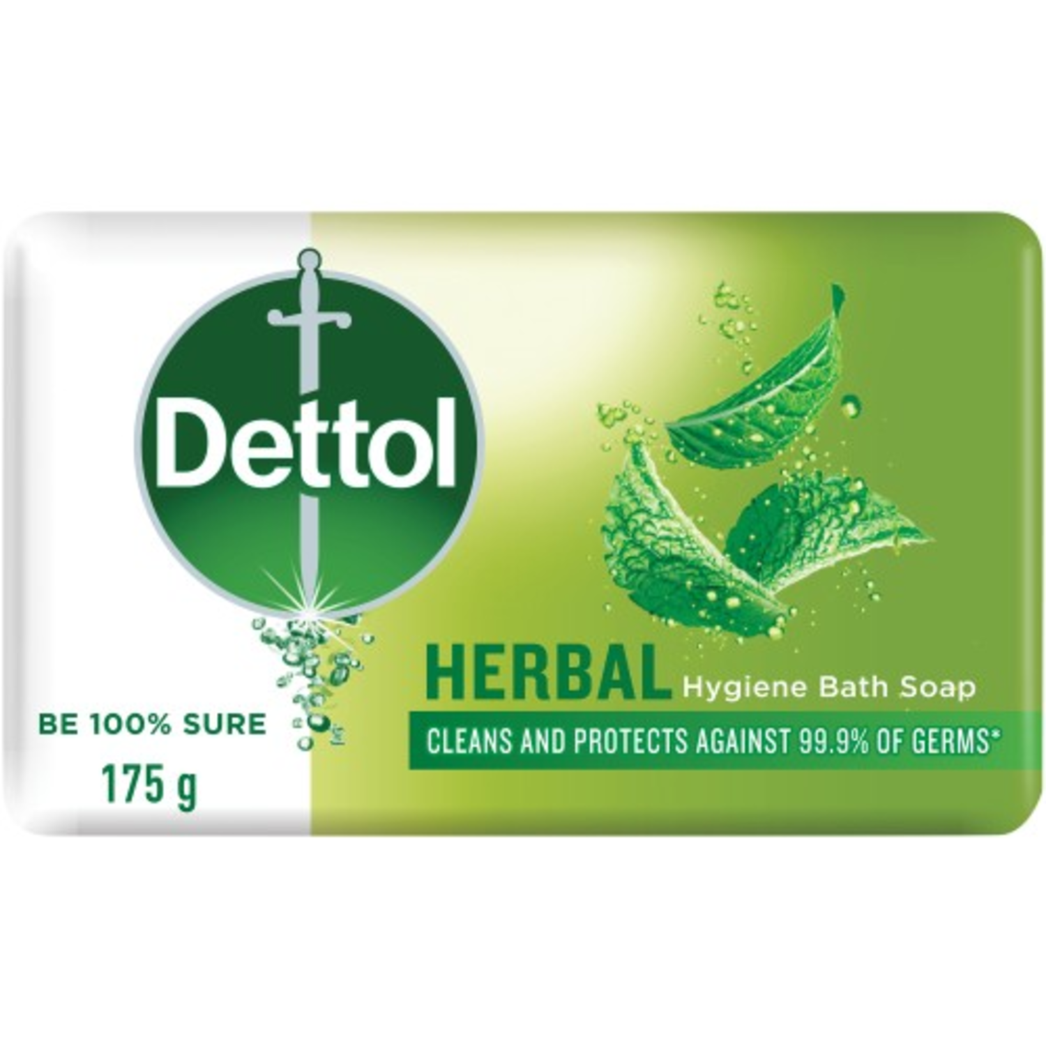 Dettol Soap Herbal 175g | Agrimark
