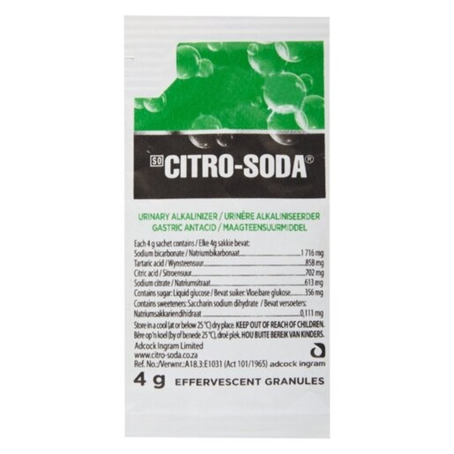 Citro Soda Sachets | Agrimark