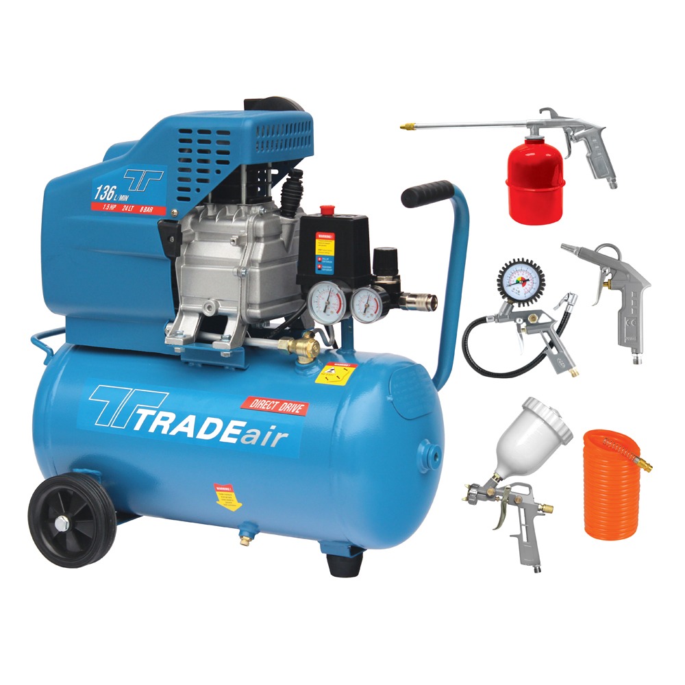 Tradeair Compressor Hobby Master 24L | Agrimark