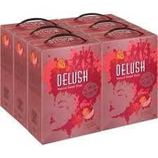 Delush Natural Sweet Rose Wine 3l | Agrimark