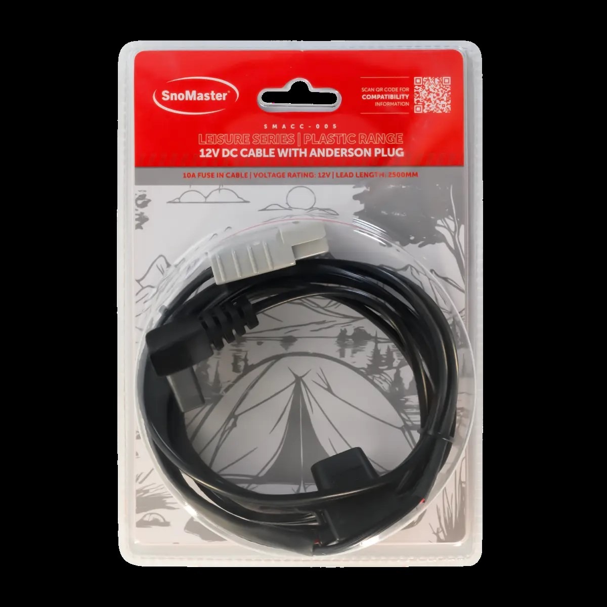 Snomaster 12v Dc Cable Anderson Plug | Agrimark
