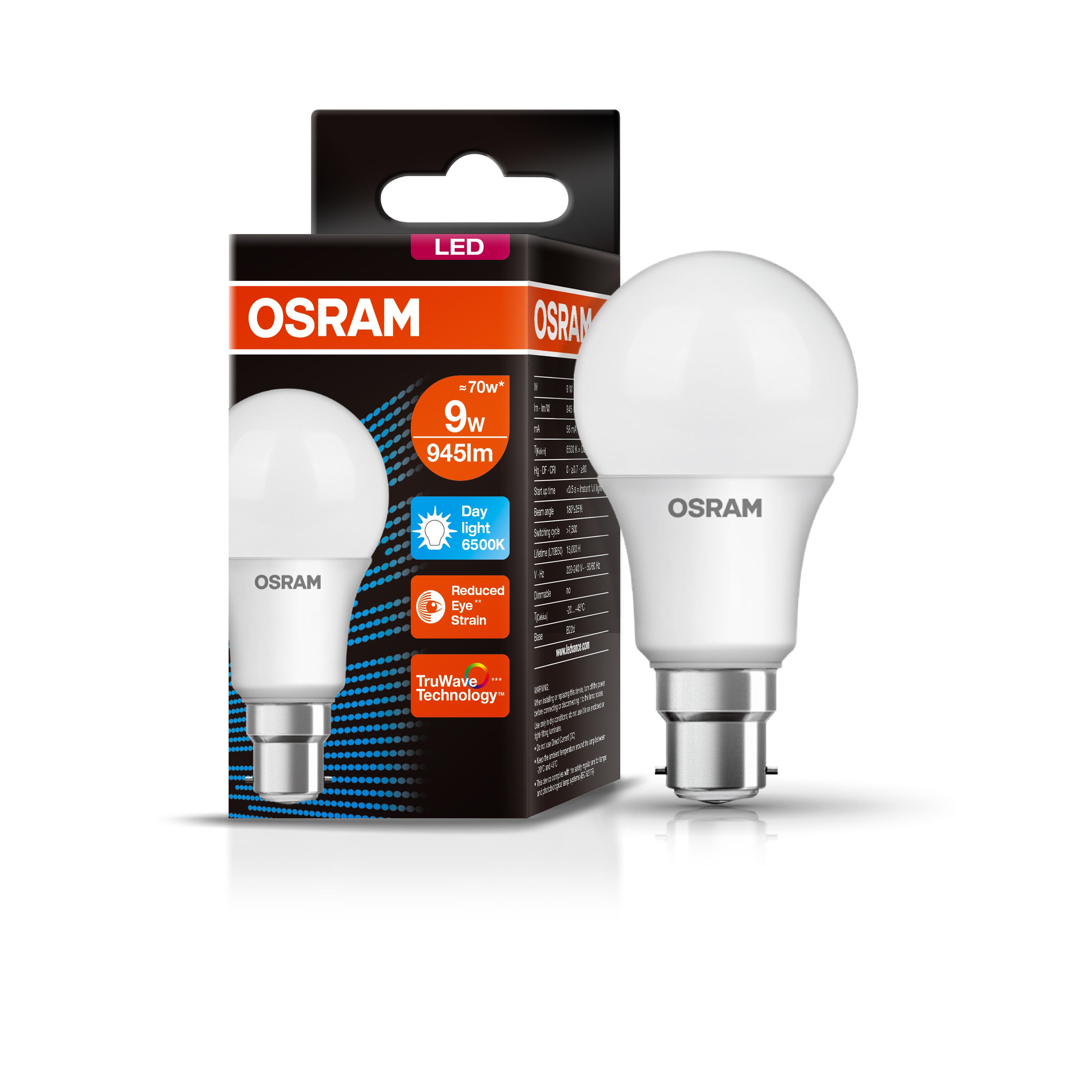 Osram Ls Led Classic Day Light Frosted | Agrimark