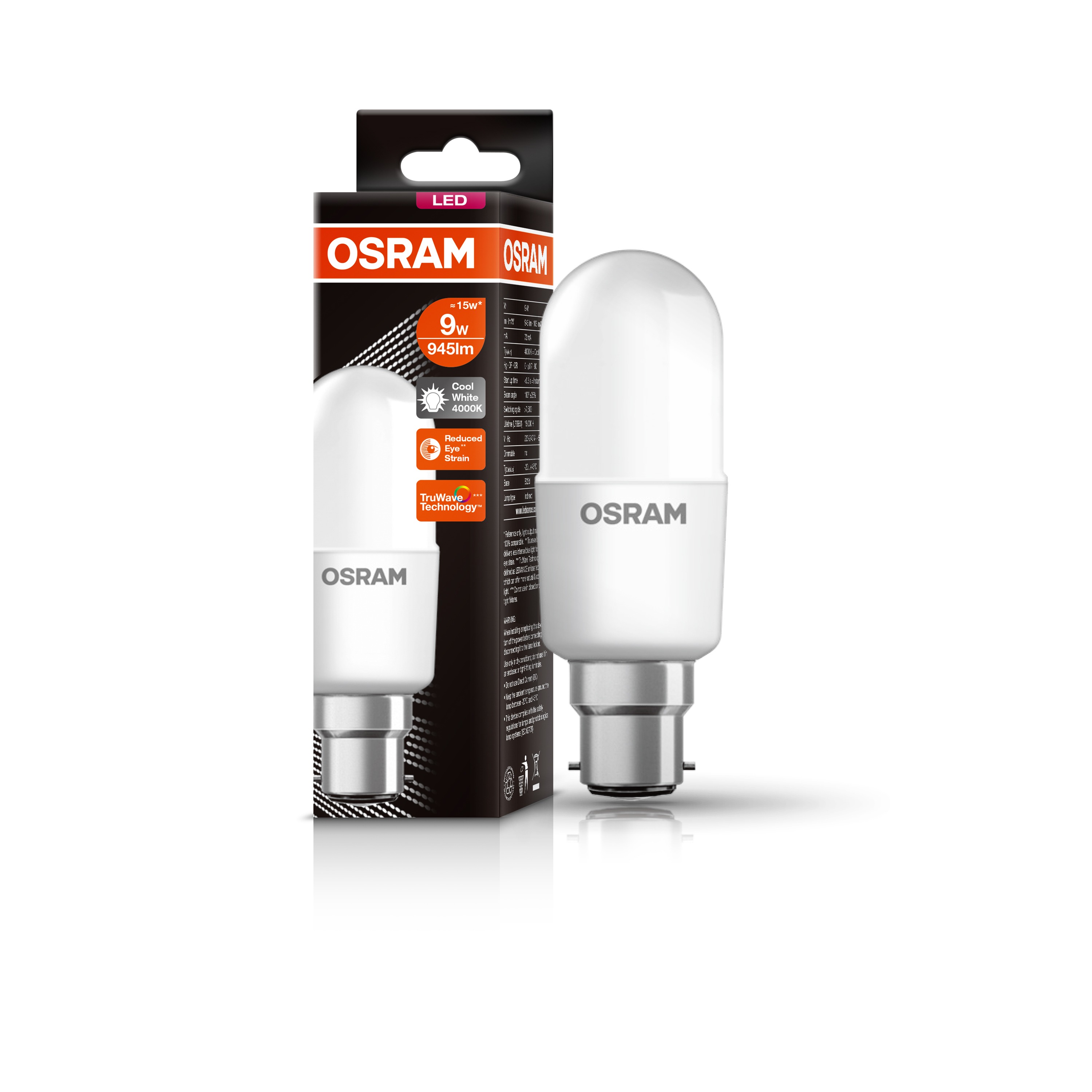 Osram Ls Led Stick CW 9W | Agrimark